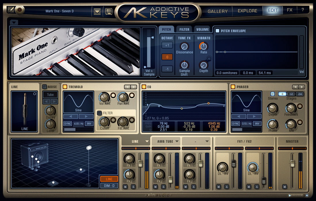 Addictive Keys - Mark One 일렉 피아노 Rhodes MK 1 사운드 – 플러그인샵
